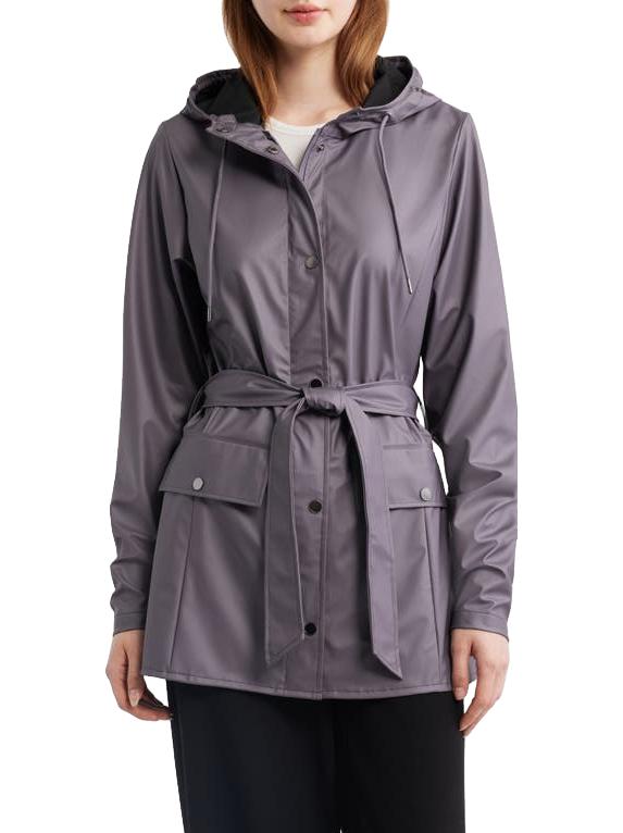 RAINS Rains Curve Waterproof Rain Jacket